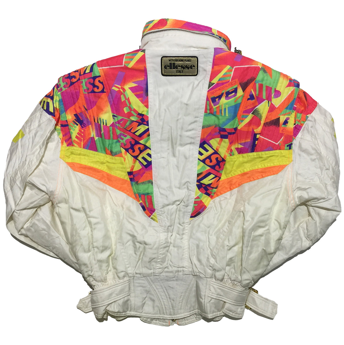 Ellesse Multi Neon and White Colour Jacket – Blim Vancouver