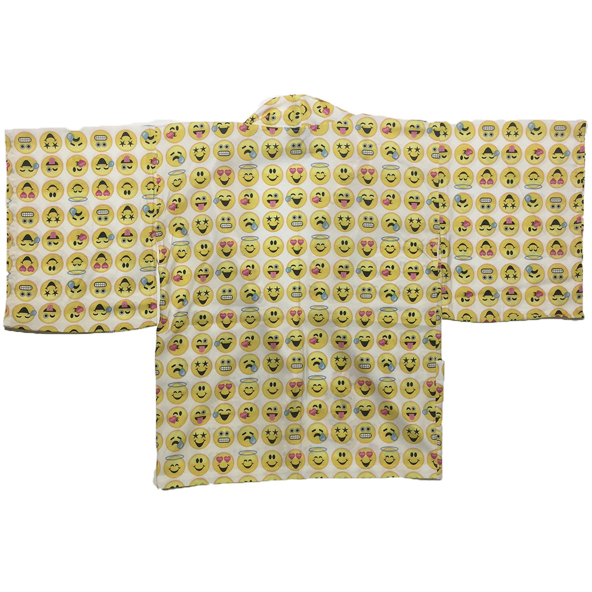 Smiley Face Emoticon All Over Print Haori – Blim Vancouver